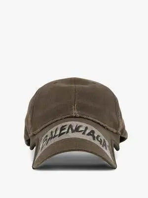 Balenciaga Cotton Hat - Yellow