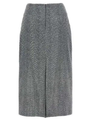 ERMANO SCERVINO Ermanno Scervino Rhinestone Skirt