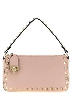 Valentino Garavani Borsavalentino Garavani 'rockstud' Small Shoulder Bag - Pink