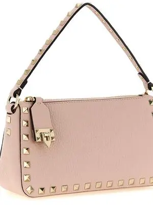 Valentino Garavani Rockstud Small Shoulder Bag - Pink