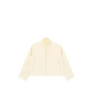 Carven Neutrals Jackets Cropped Jackets - Cream