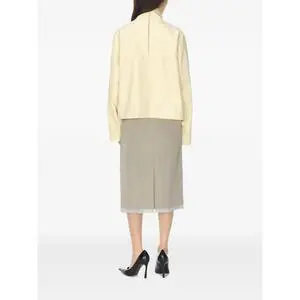 Carven Neutrals Jackets Cropped Jackets