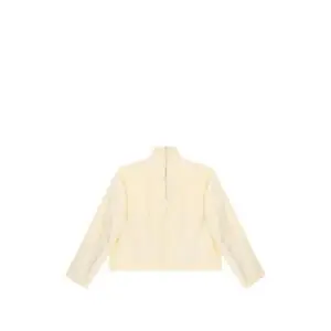 Carven Neutrals Jackets Cropped Jackets