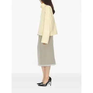 Carven Cropped Jacket - Cream