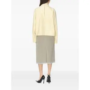 Carven Cropped Jacket - Cream