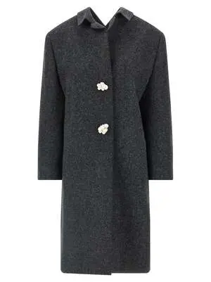 Prada Shetland Wool Coat