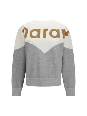 Isabel Marant Étoile Marant Cotton Houston Sweatshirt - Gray