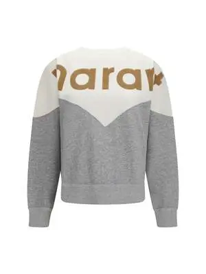 Isabel Marant Étoile Cotton Houston Sweatshirt - Gray