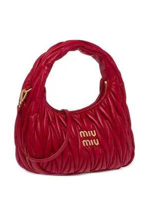 Miu Miu Wander Small Leather Hobo Bag - Multicolor