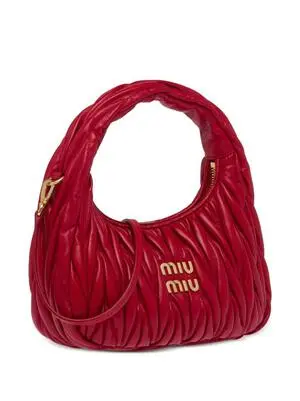 Miu Miu Wander Small Leather Hobo Bag - Multicolor