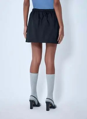Prada Re-nylon Belted Mini Skirt