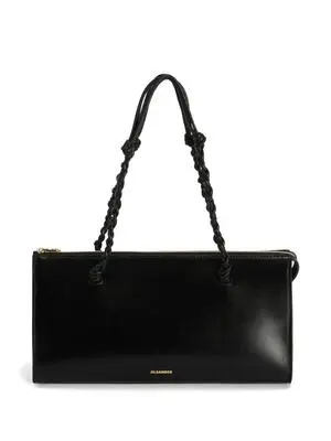 JIL SANDER Tangle Leather Shoulder Bag - Multicolor