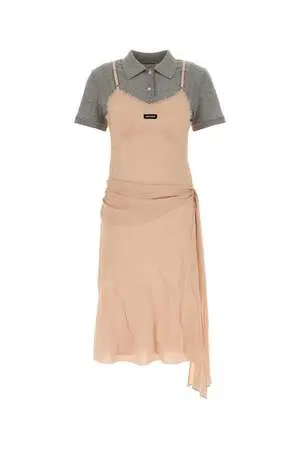 Miu Miu Silk Dress - Pink