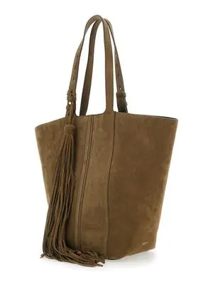GOLDEN GOOSE Suede Tote Bag - Multicolor