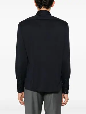 Brunello Cucinelli Silk And Cotton Blend Shirt