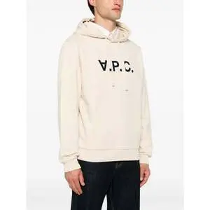 A.p.c. Neutrals Sweaters & Knitwear Hoodies