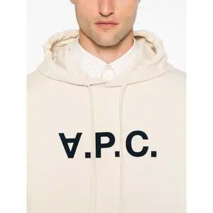 A.p.c. Neutrals Sweaters & Knitwear Hoodies