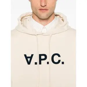 A.p.c. Neutrals Sweaters & Knitwear Hoodies - Cream