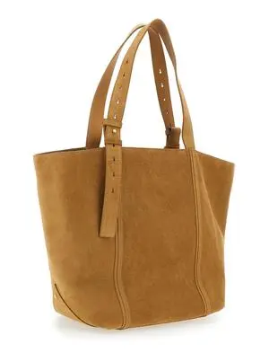 GOLDEN GOOSE 24/7 Suede Shopper Bag - Multicolor