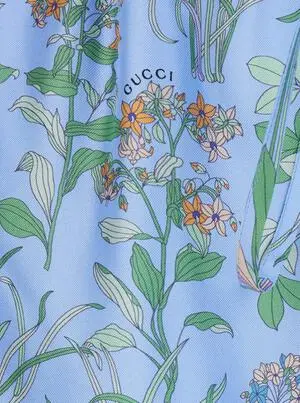 Gucci Floral Silk Shorts - Multicolor