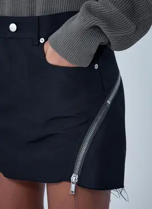 Rick Owens Bolan Banana Skirt - Black