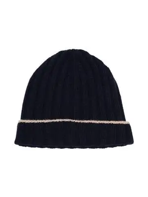 Brunello Cucinelli Ribbed Cashmere Beanie
