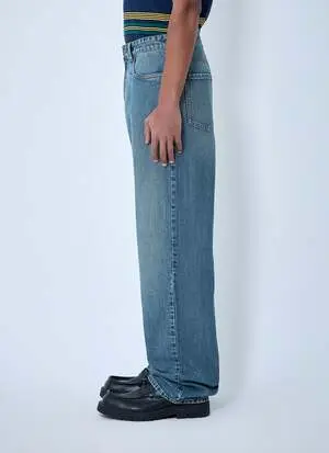 Miu Miu Wide-leg Denim Jeans