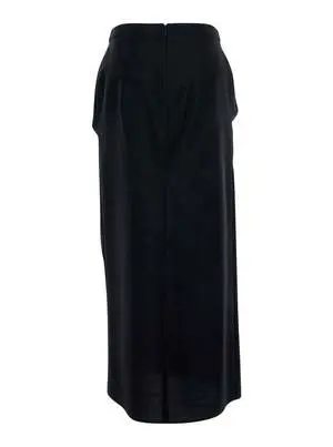 Givenchy Wrap Design Pencil Skirt - Multicolor