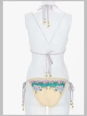 Zimmermann Bikini Indra Con Dettagli Crochet