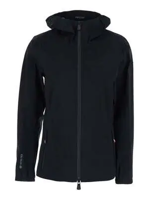 Moncler Valles Hooded Tech Fabric Jacket - Multicolor