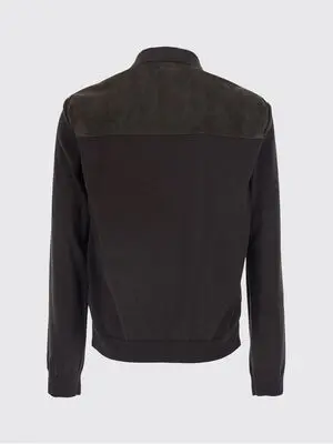 Gucci Suede Lambskin Shirt Jacket With French Collar