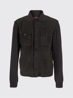 Gucci Suede Lambskin Shirt Jacket - Brown