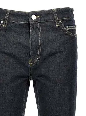 TOTEME Low Taper Denim Jeans - Blue