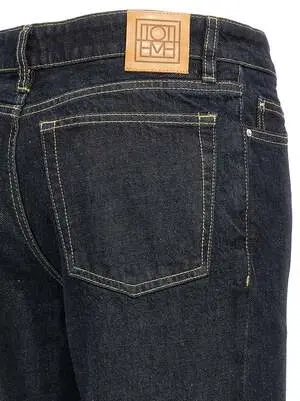 TOTEME Low Taper Denim Jeans - Blue