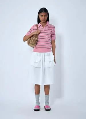 Miu Miu Gathered Skirt