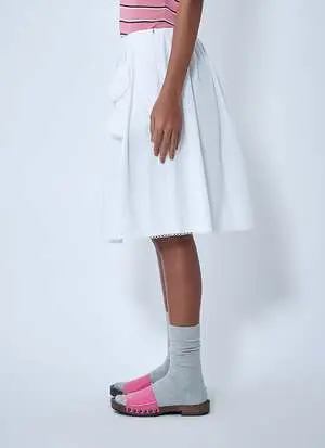 Miu Miu Gathered Skirt