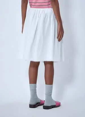 Miu Miu Gathered Skirt