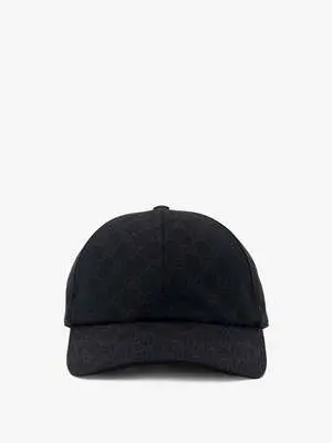 Gucci Gg Ripstop Baseball Hat - Black
