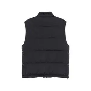 Brunello Cucinelli Quilted High Neck Vest - Blue