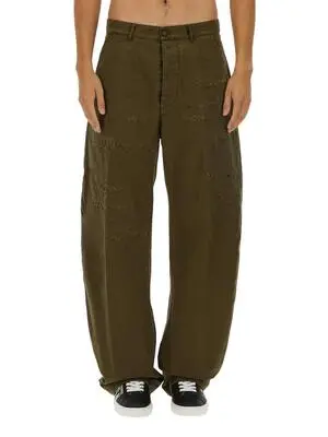 Dsquared2 Ripped Big Chino Pants - Multicolor