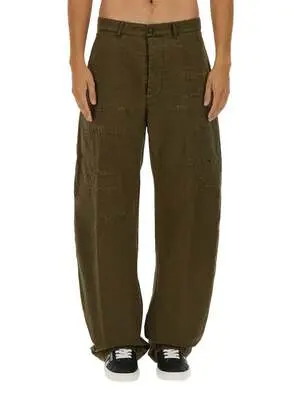 Dsquared2 Ripped Big Chino Pants - Multicolor