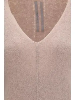 Rick Owens Cashmere V-neck Sweater - Pink