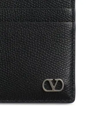 Valentino Garavani Vlogo Signature Leather Card Case - Multicolor