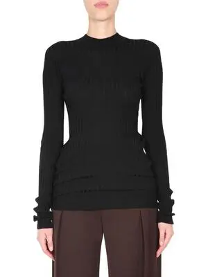 Bottega Veneta Turtleneck Sweater - Black