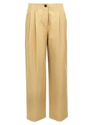 TOTEME Relaxed Chino' Pants - Cream