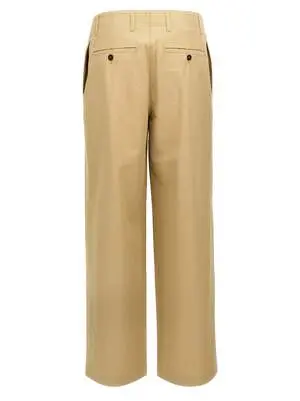 TOTEME Relaxed Chino' Pants - Cream