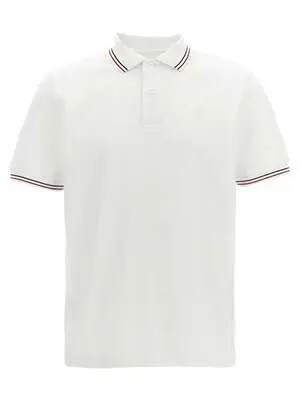Prada Piqué Polo Shirt - White