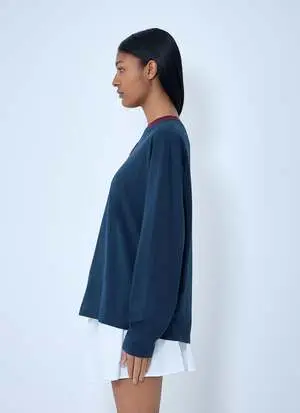 Miu Miu Cotton Jersey Sweatshirt