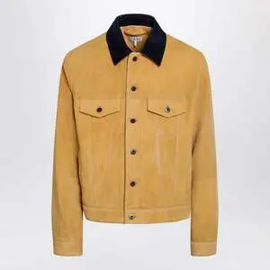 Loewe Suede Jacket - Brown