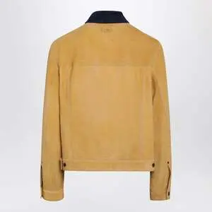 Loewe Suede Jacket - Brown